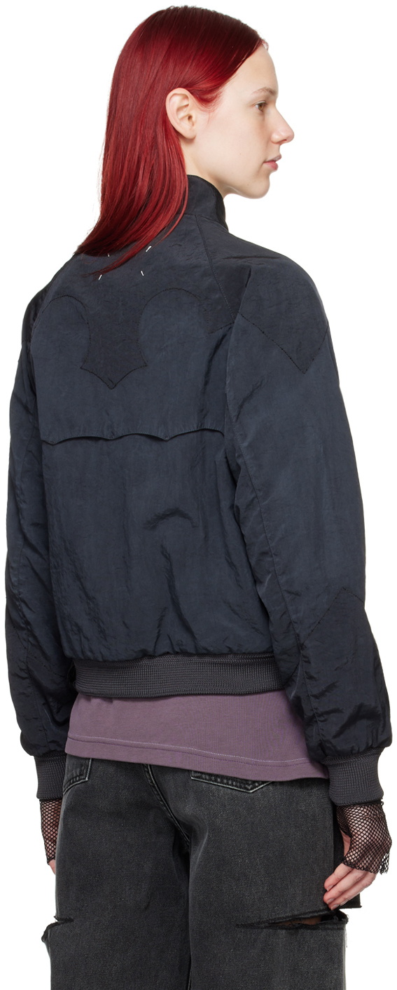 Maison Margiela Black Yoke Bomber Jacket Maison Margiela