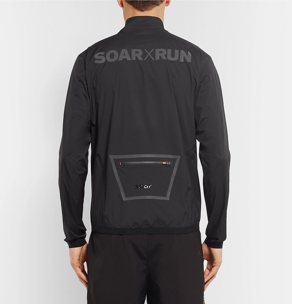 Soar Running - Ultra Rain 2.0 Waterproof Shell Jacket - Black Soar Running