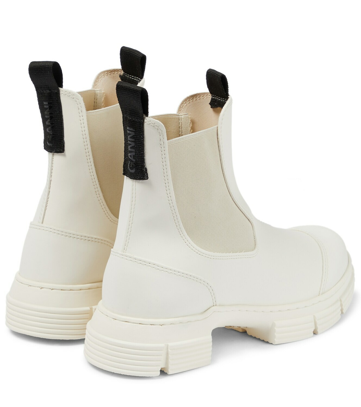 Ganni - Rubber Chelsea boots GANNI