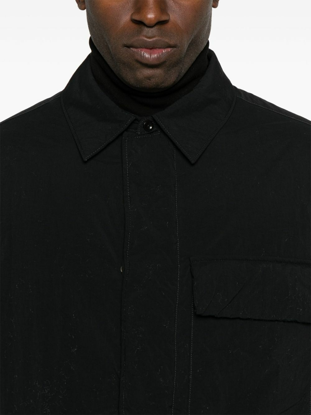 TEN C - Shirt Jacket With Pockets Ten C