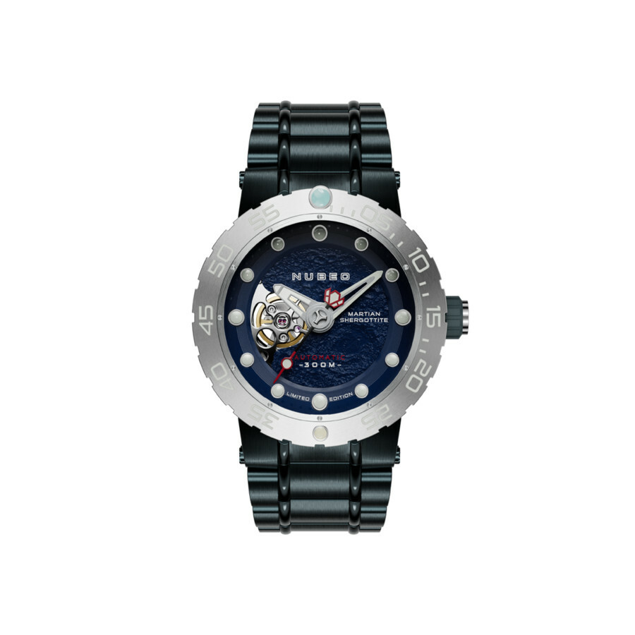 Nubeo Opportunity Automatic Blue Dial Mens Watch NB-6051-66 Nubeo
