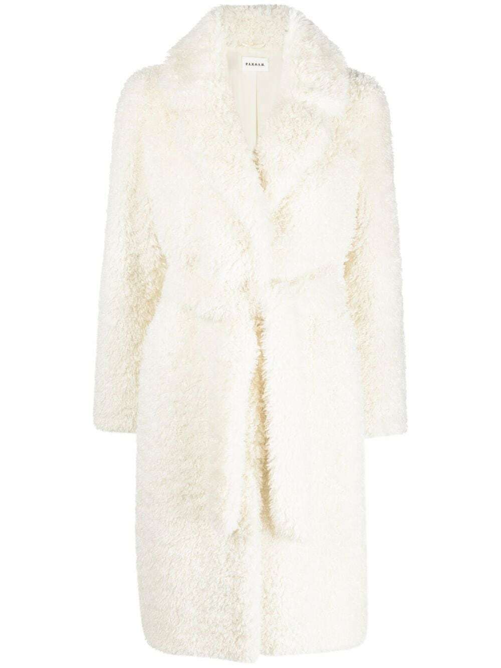 PAROSH - Long Faux Fur Coat Parosh