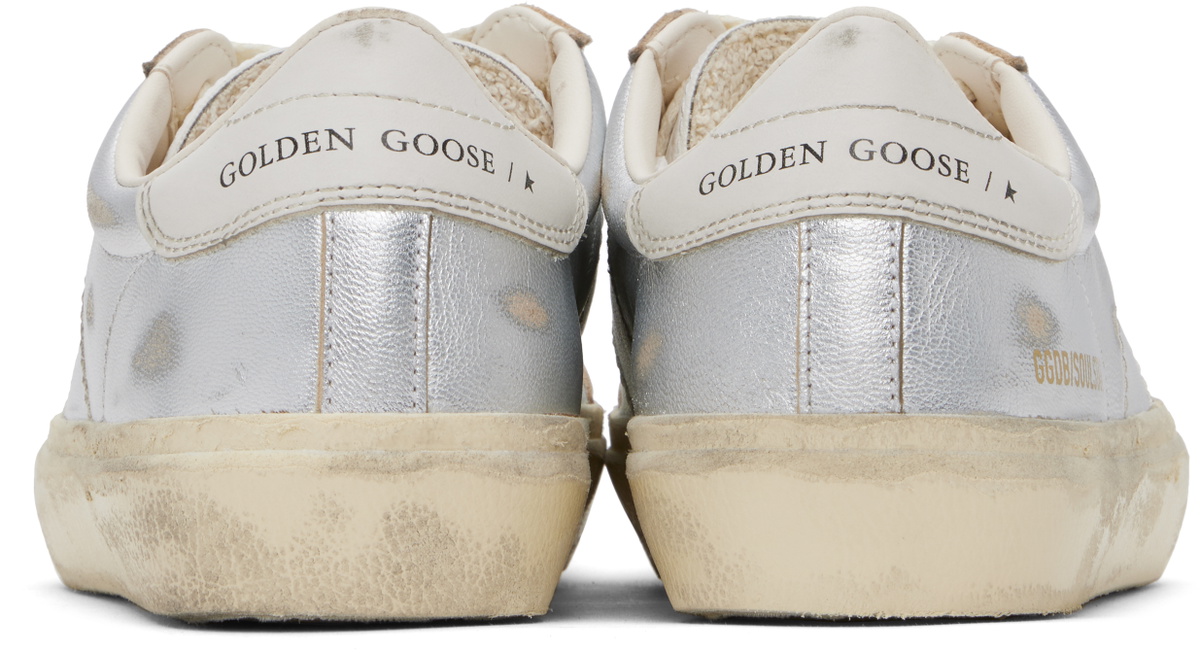 Golden Goose Silver Soul Star Sneakers Golden Goose Deluxe Brand