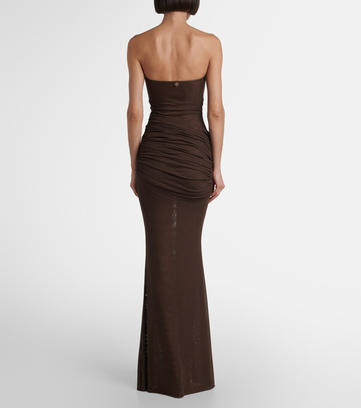 Bananhot Erica ruched strapless maxi dress Bananhot