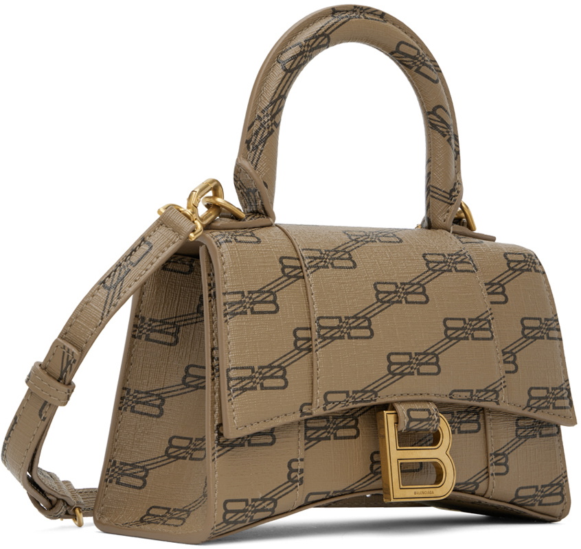 Balenciaga Beige Small Hourglass Bag Balenciaga