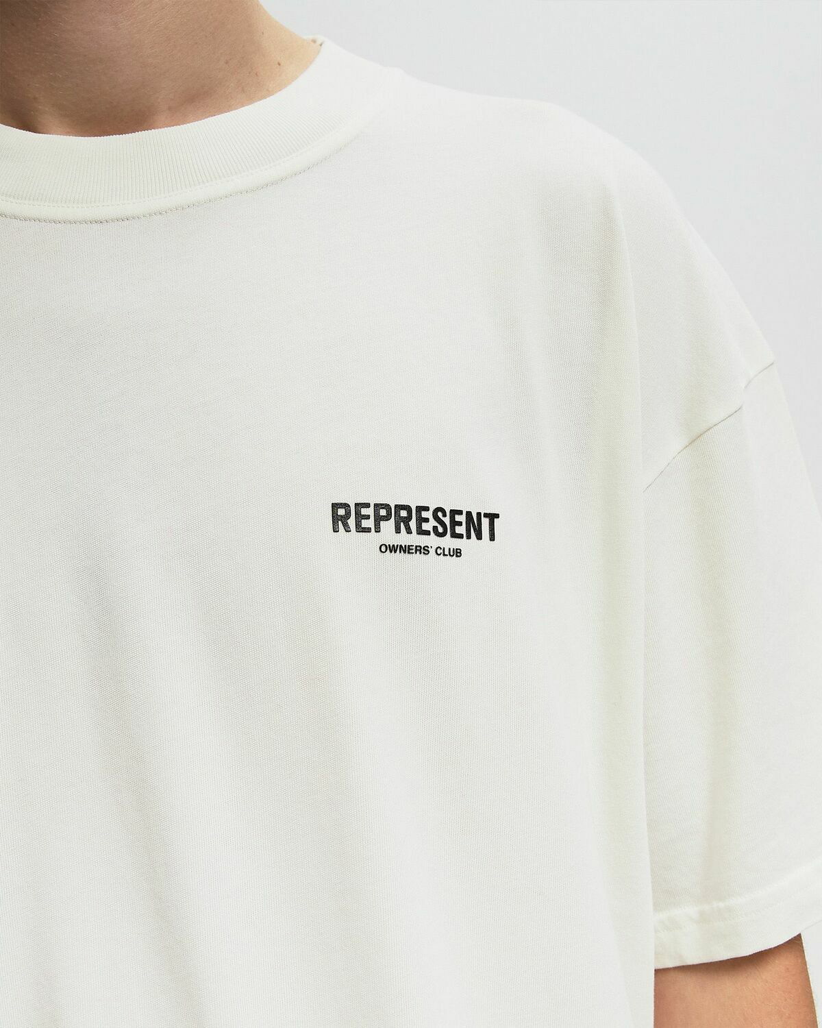 Represent Oasis Owners Club T-Shirt White Mens Shortsleefe Represent