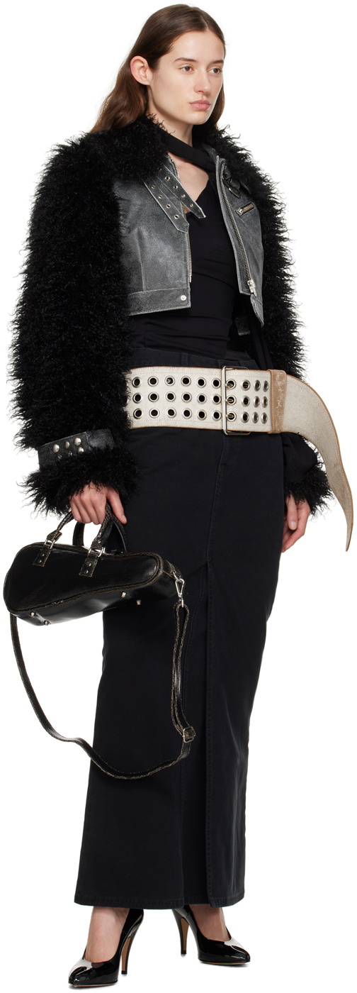 VAQUERA White Unisex Big Belt Vaquera