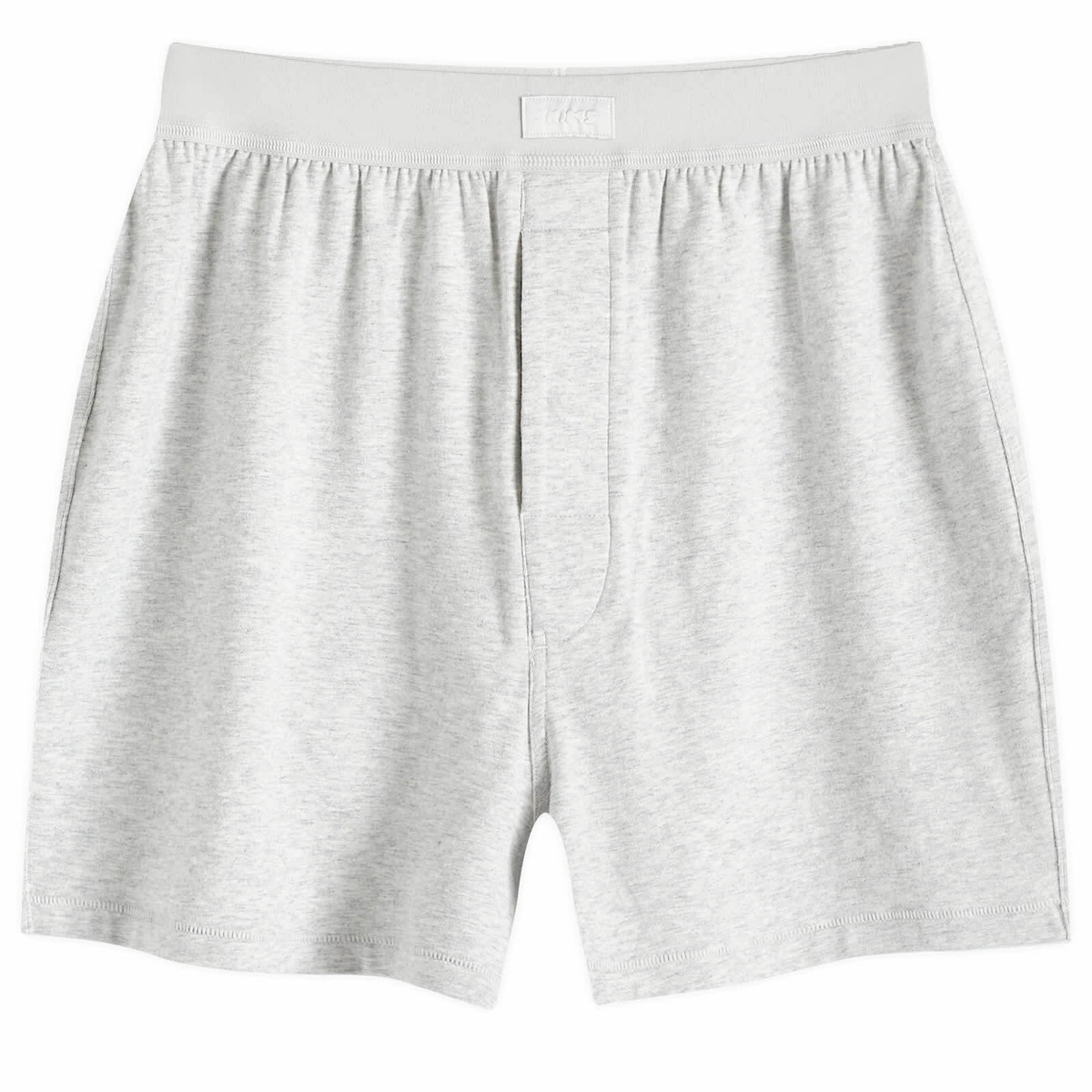 SKIMS Women's Boyfriend Loose Boxer in Light Heather Grey SKIMS
