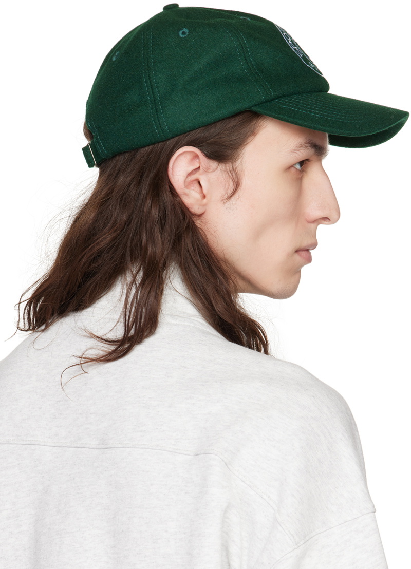 Sporty & Rich Green Monaco Cap Sporty & Rich