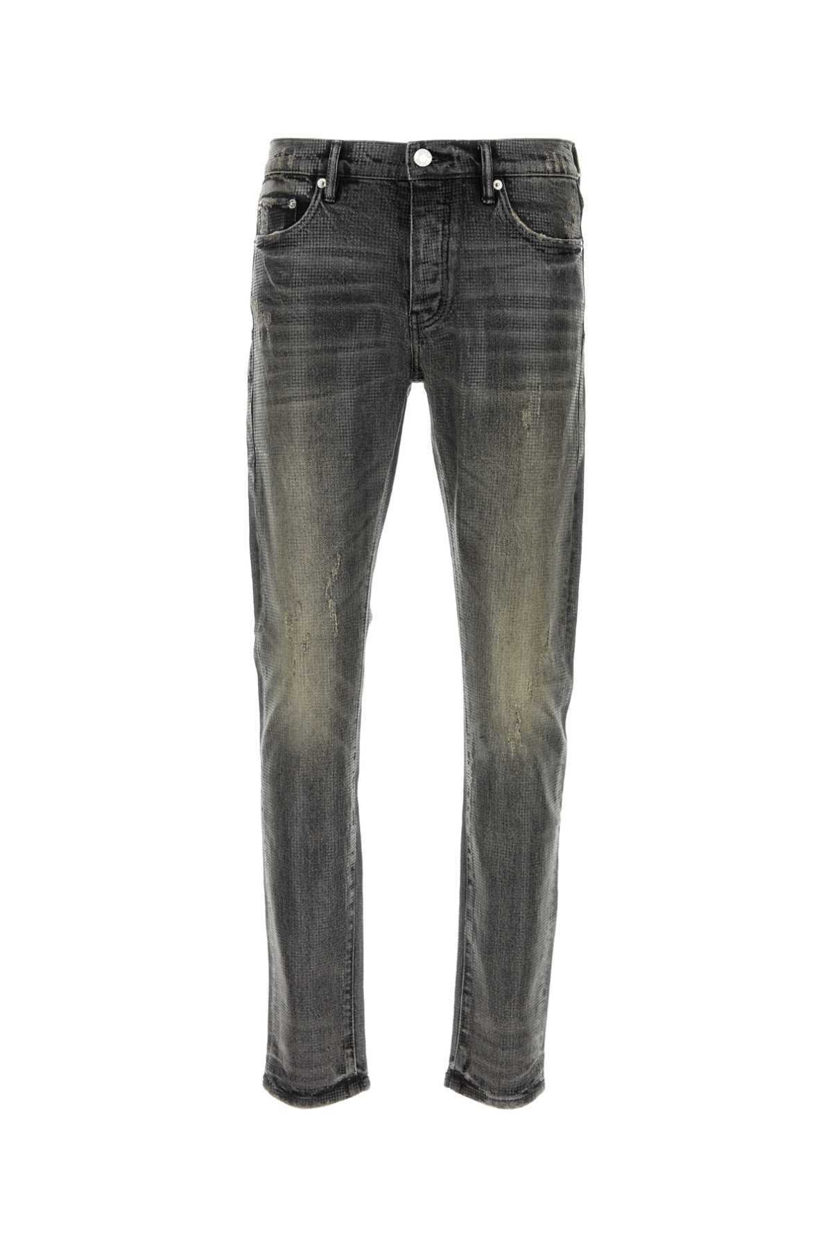Purple Brand Black Stretch Denim P001 Jeans Purple Brand