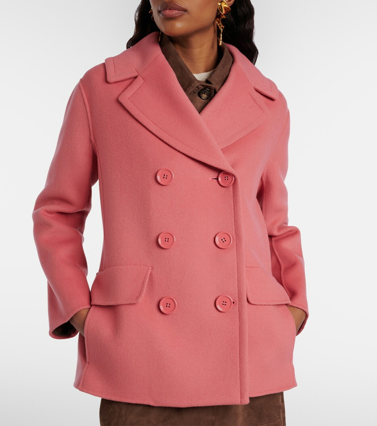 'S Max Mara Efebo double-breasted virgin wool jacket S Max Mara