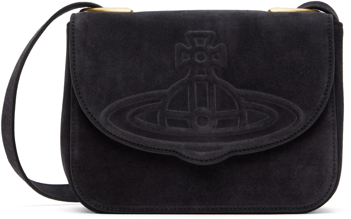 Vivienne Westwood Black Linda Crossbody Bag Vivienne Westwood