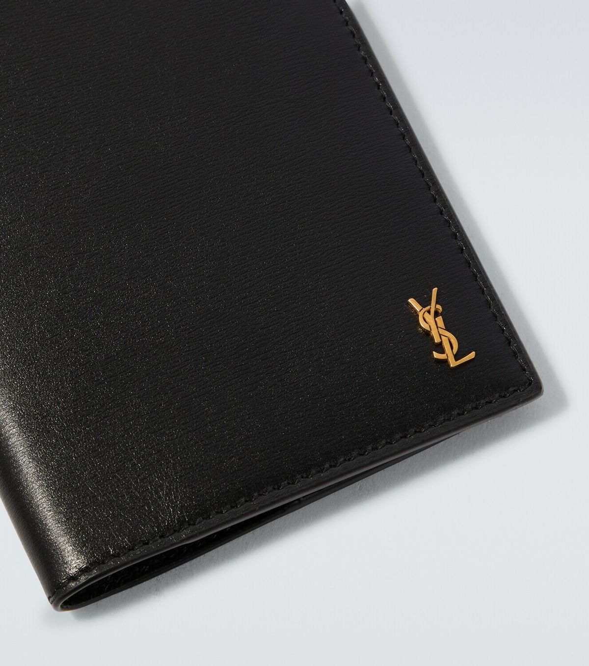 Saint Laurent Cassandre leather passport holder Saint Laurent