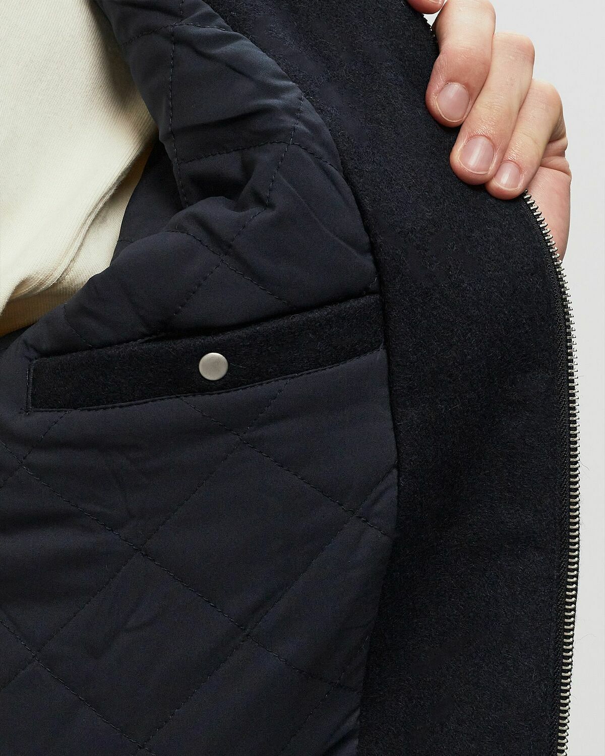 Arte Antwerp Varsity Knit Jacket Blue Bomber Jackets/College Jackets ...
