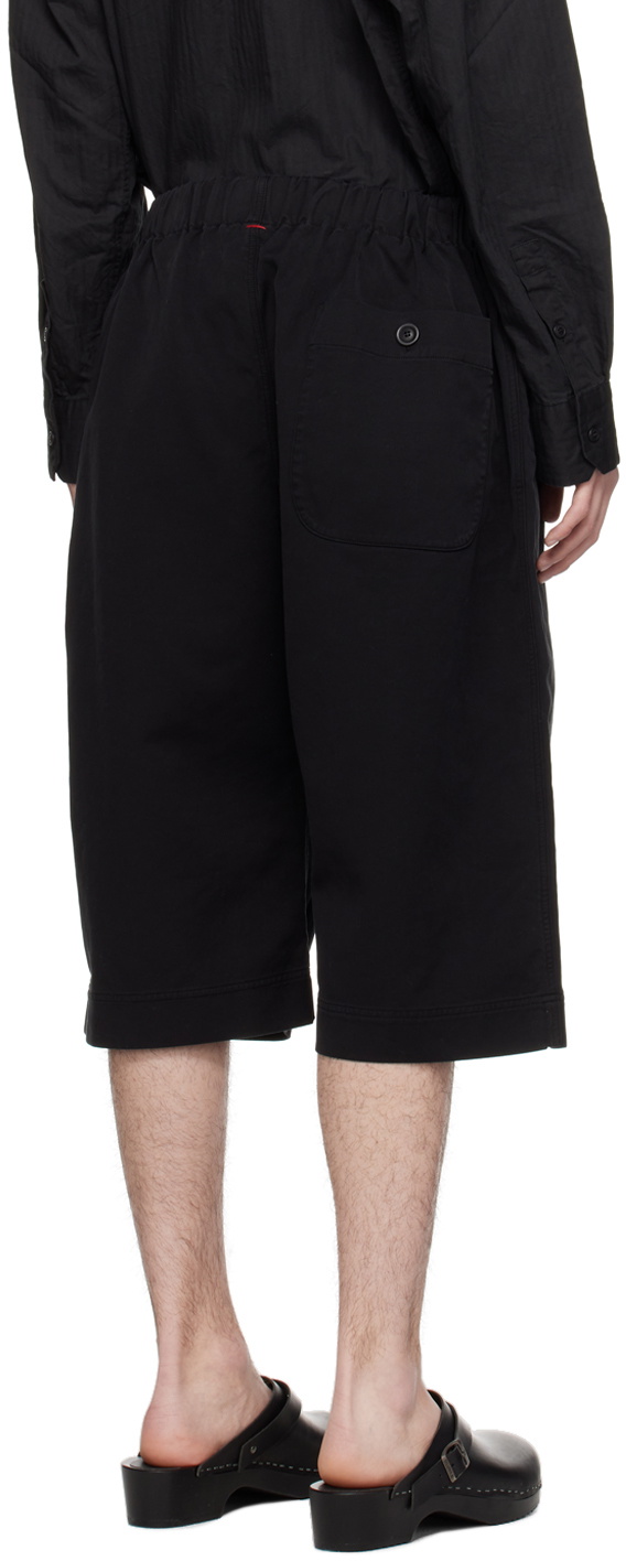 CASEY CASEY Black Yama Shorts CASEY CASEY