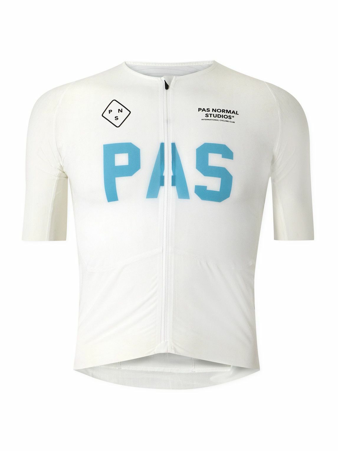 Pas Normal Studios - Mechanism Pro Logo-Print Cycling Jersey - White ...