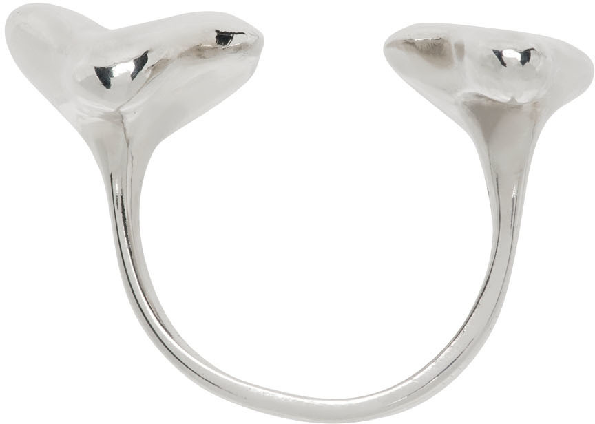 Hannah Jewett Silver Gallium Ring Hannah Jewett