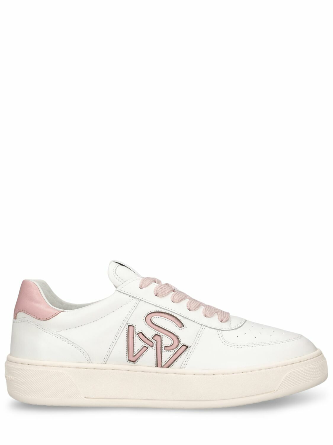 STUART WEITZMAN - Logo Leather Sneakers Stuart Weitzman