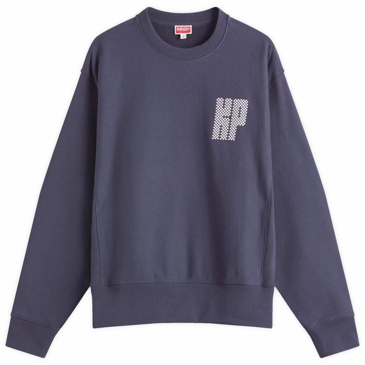 Kenzo Men's Gots Kamon Embroidered Classic Sweatshirt in Midnight Blue ...