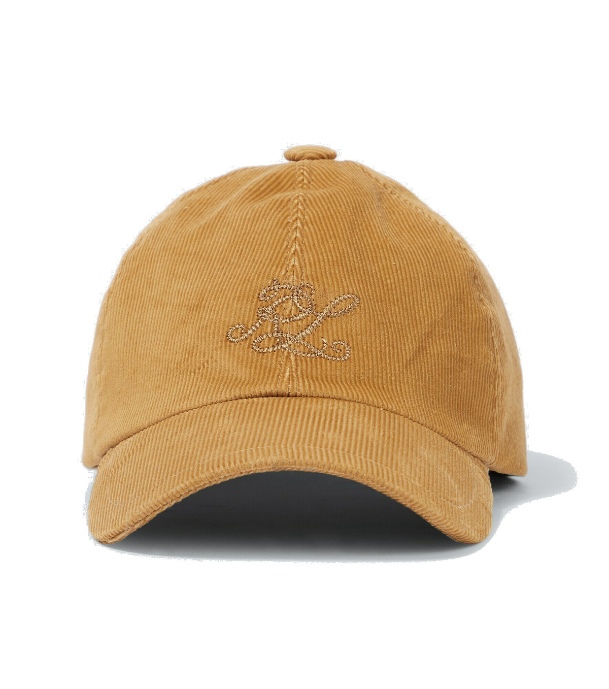 Ralph Lauren Purple Label - Monogram corduroy baseball cap Ralph Lauren ...