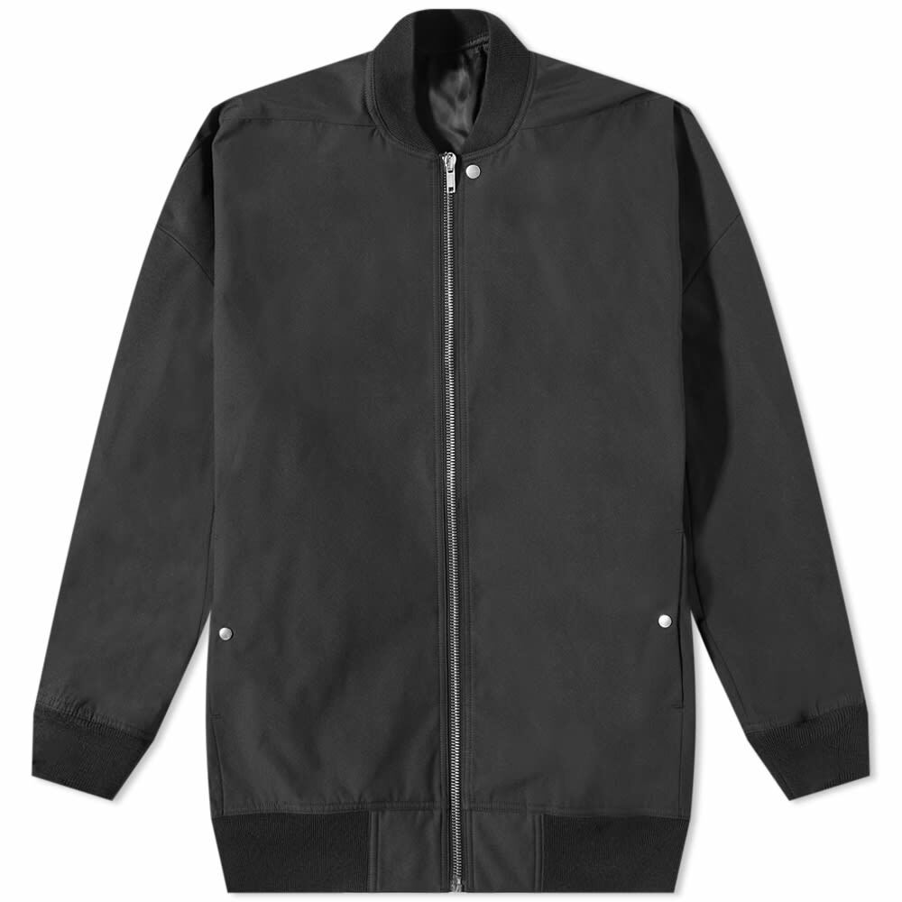 Rick Owens Men's Jumbo Peter Flight Jacket in Black Rick Owens
