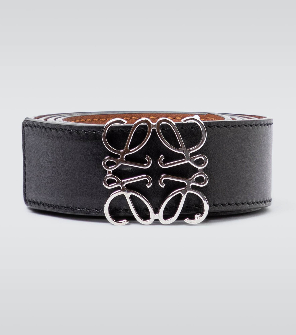 Loewe - Anagram reversible leather belt Loewe