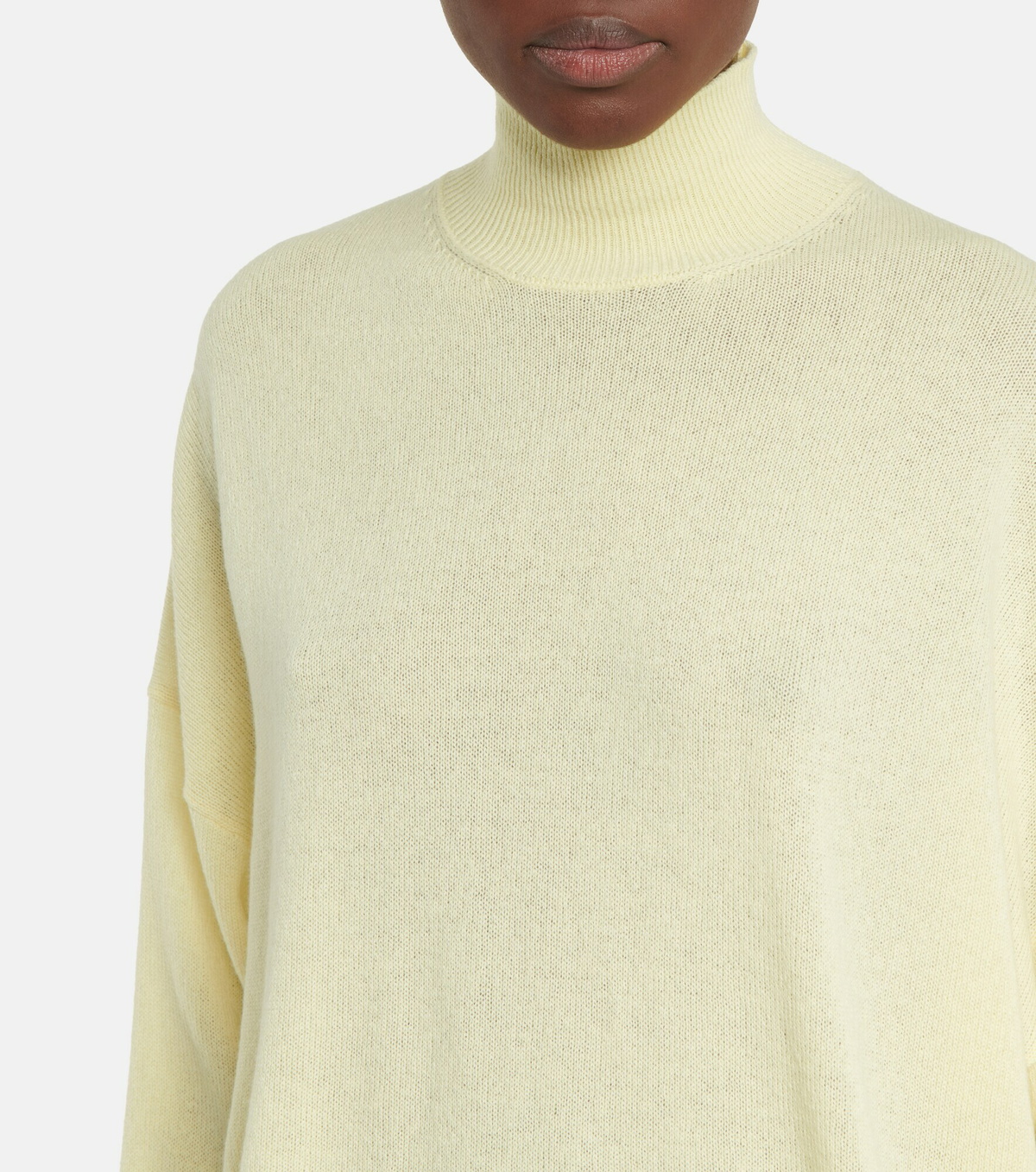 The Row - Dohan cashmere mockneck sweater The Row