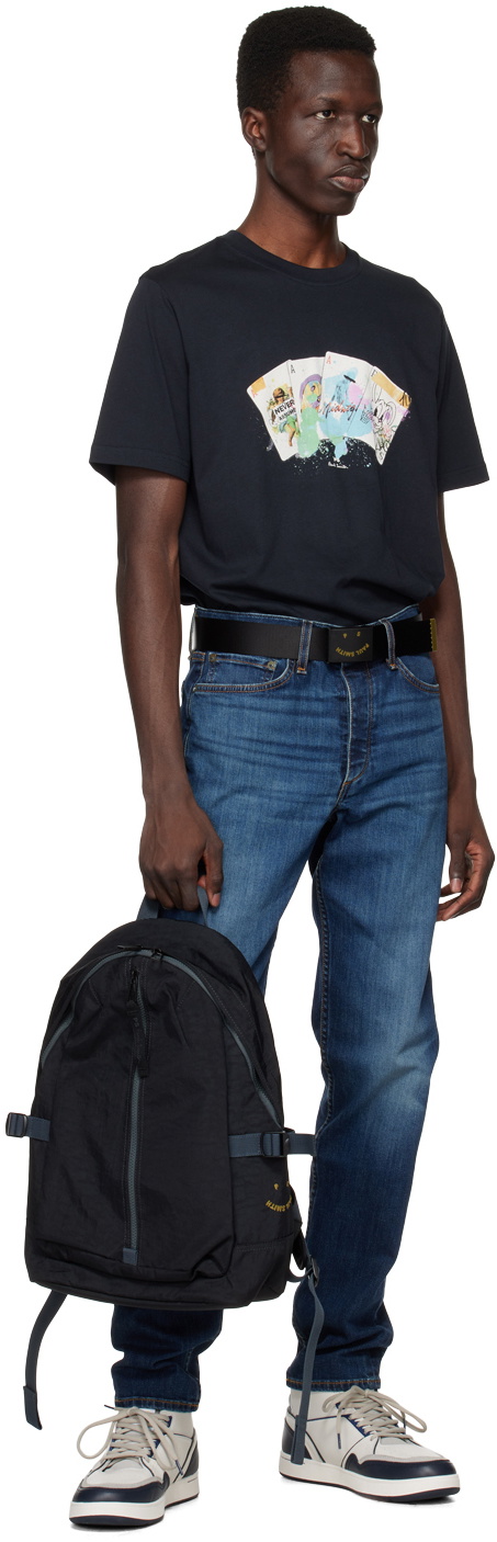 PS by Paul Smith Black Happy Backpack PS by Paul Smith