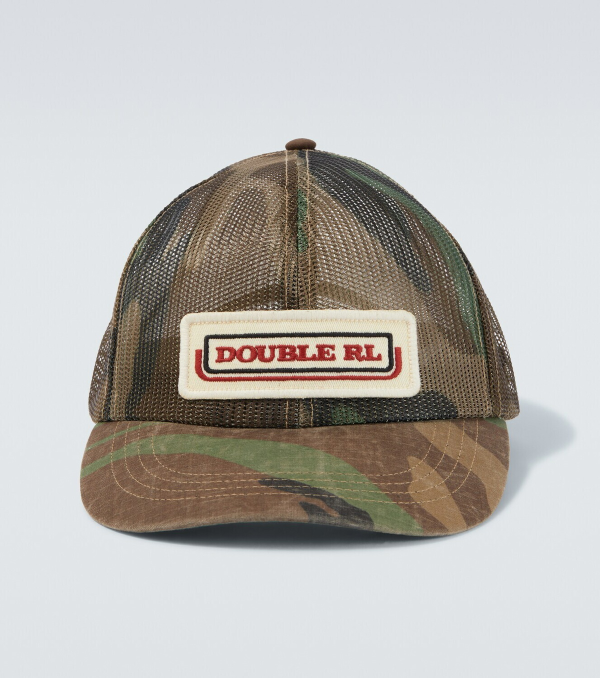 RRL Camouflage logo baseball cap RRL