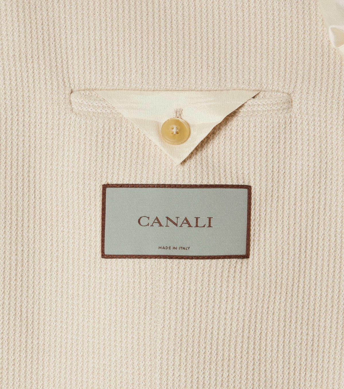 Canali Cotton-blend jersey blazer Canali
