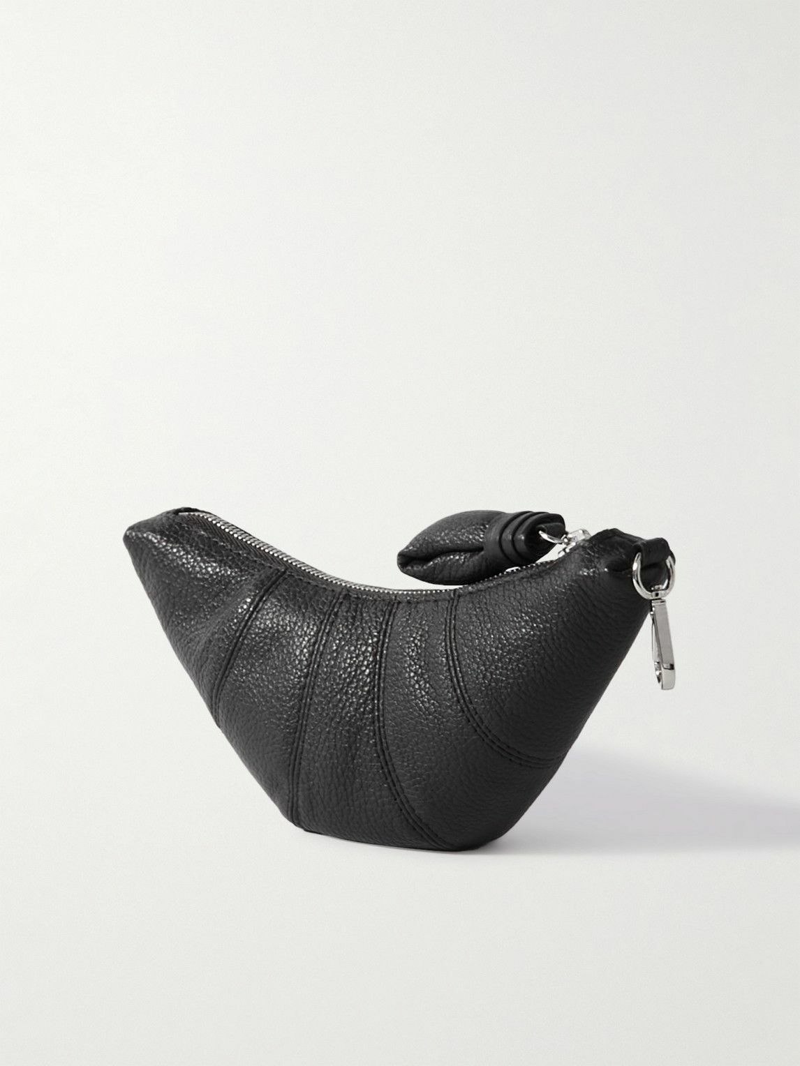 Lemaire - Croissant Full-Grain Leather Zipped Wallet Lemaire