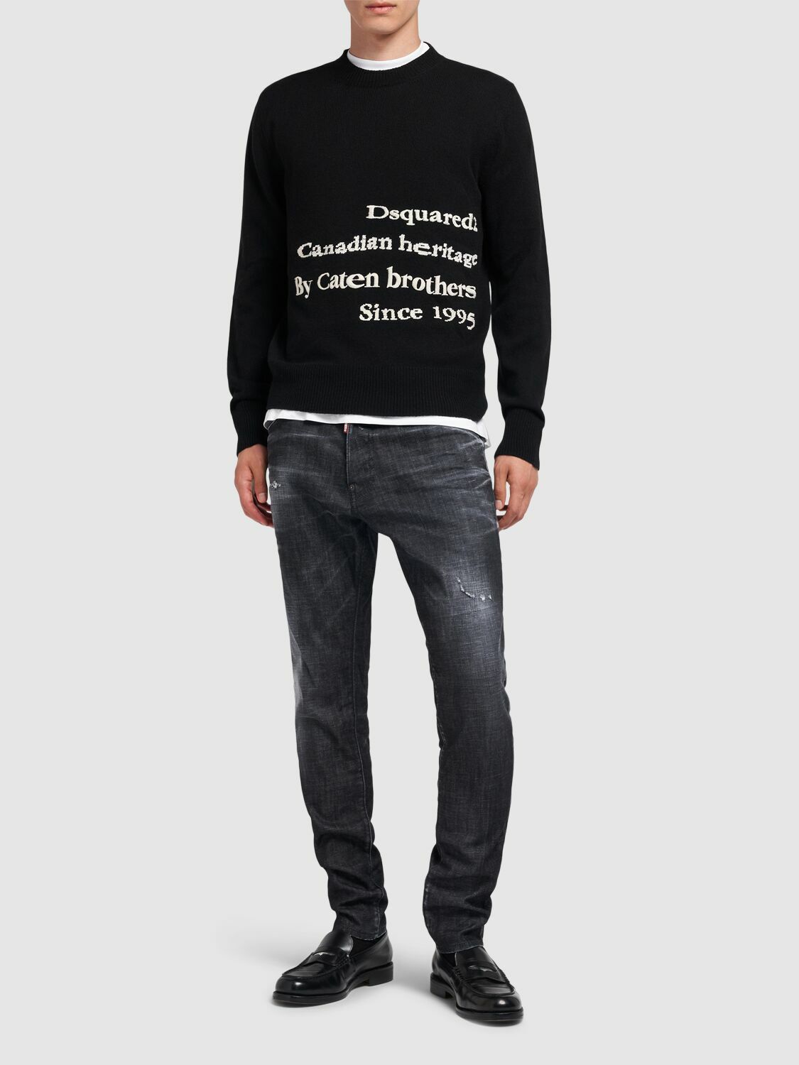 DSQUARED2 Wool Crewneck Sweater Dsquared2