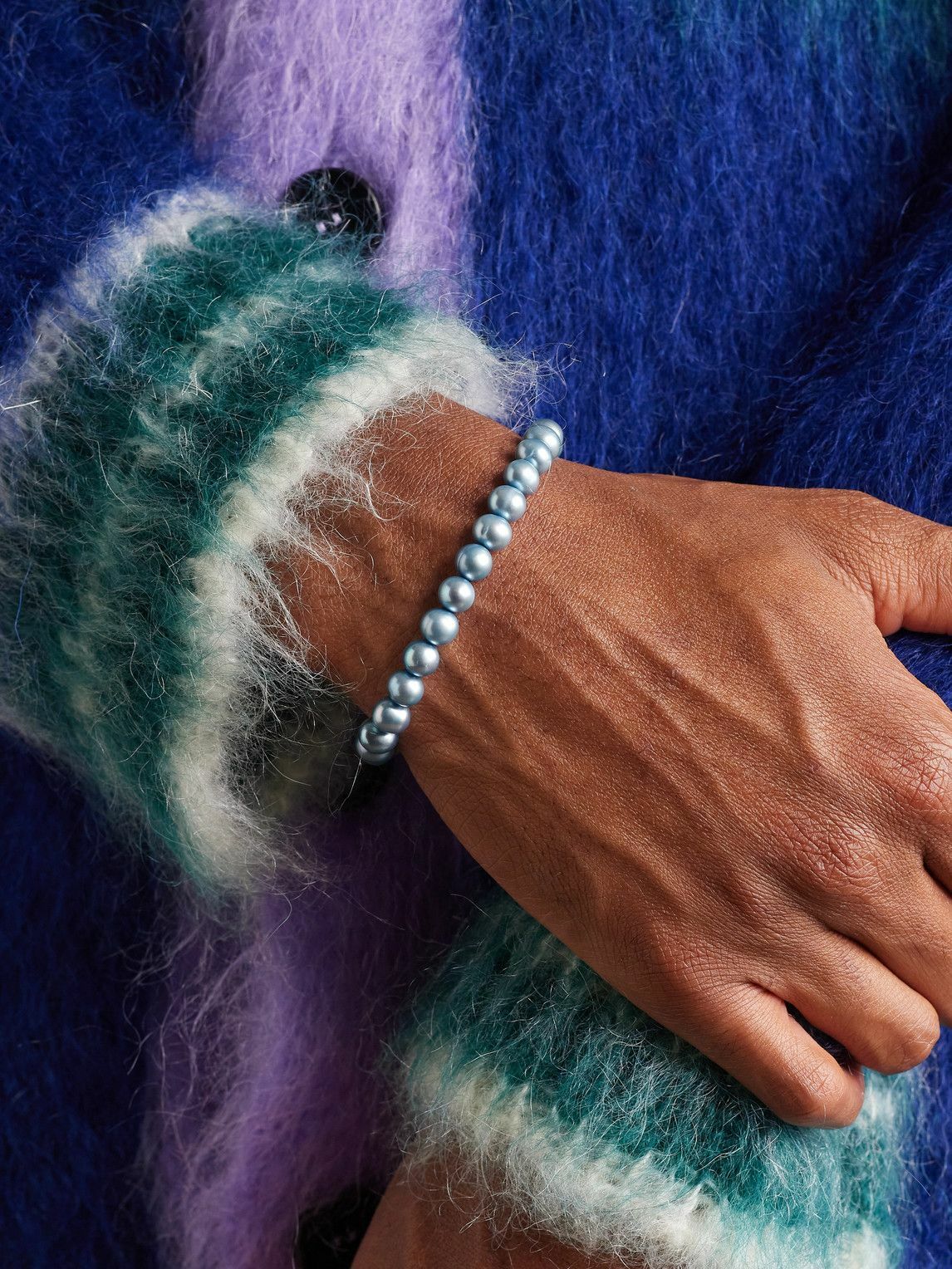 Hatton Labs - Silver Freshwater Pearl Bracelet Hatton Labs