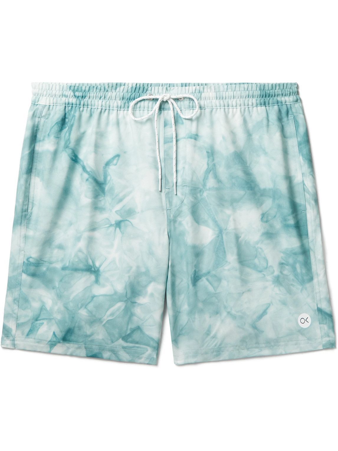 Outerknown - Nomadic Volley Long-Length Tie-Dyed Recycled Swim Shorts ...