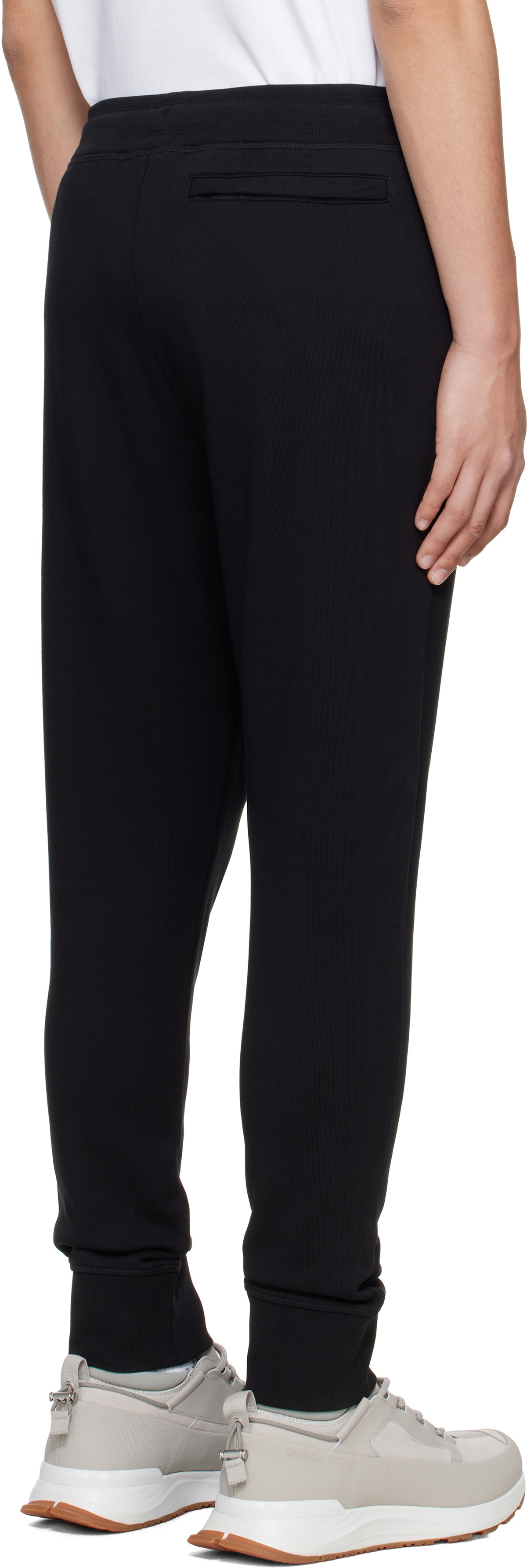 Canada Goose Black Huron Sweatpants Canada Goose