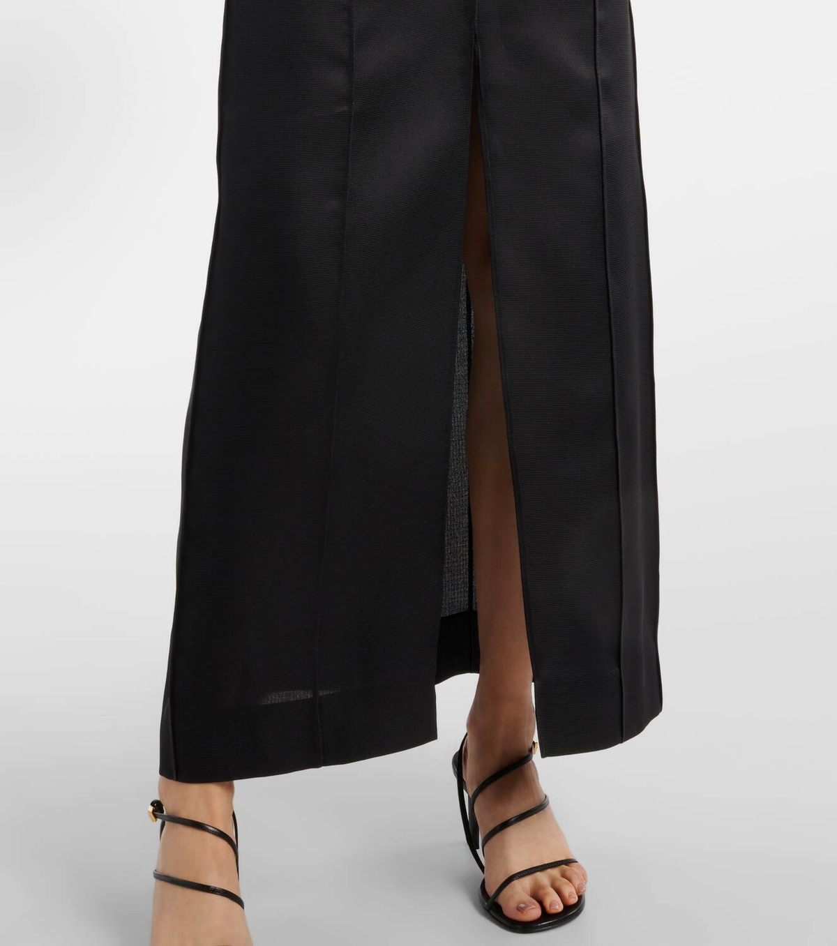 Khaite Tully silk gazar slip dress Khaite