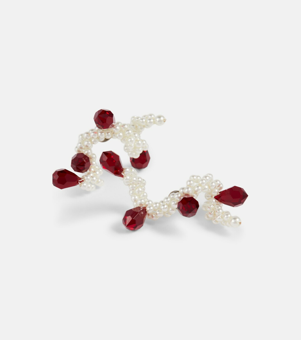 Simone Rocha - Crystal drop earrings Simone Rocha