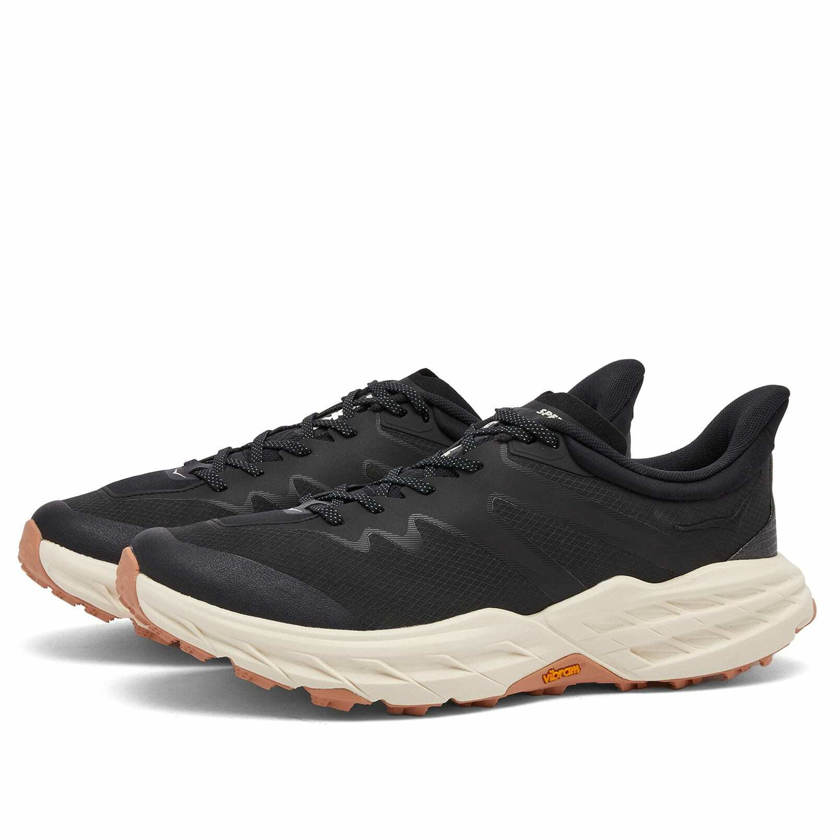 HOKA ONE ONE U Speedgoat 5 TS in Black/Alabaster Hoka One One