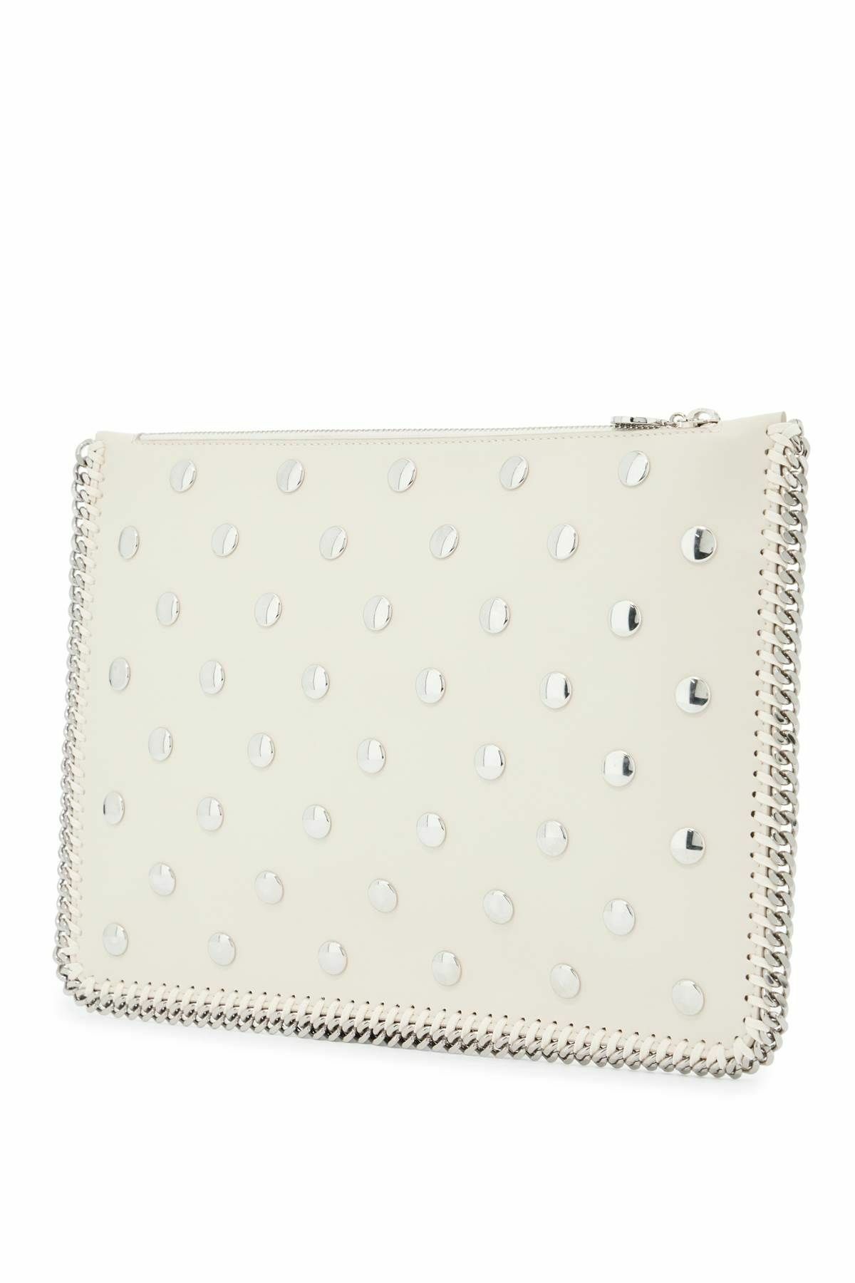 STELLA McCARTNEY falabella studded pouch with Neutro Stella McCartney