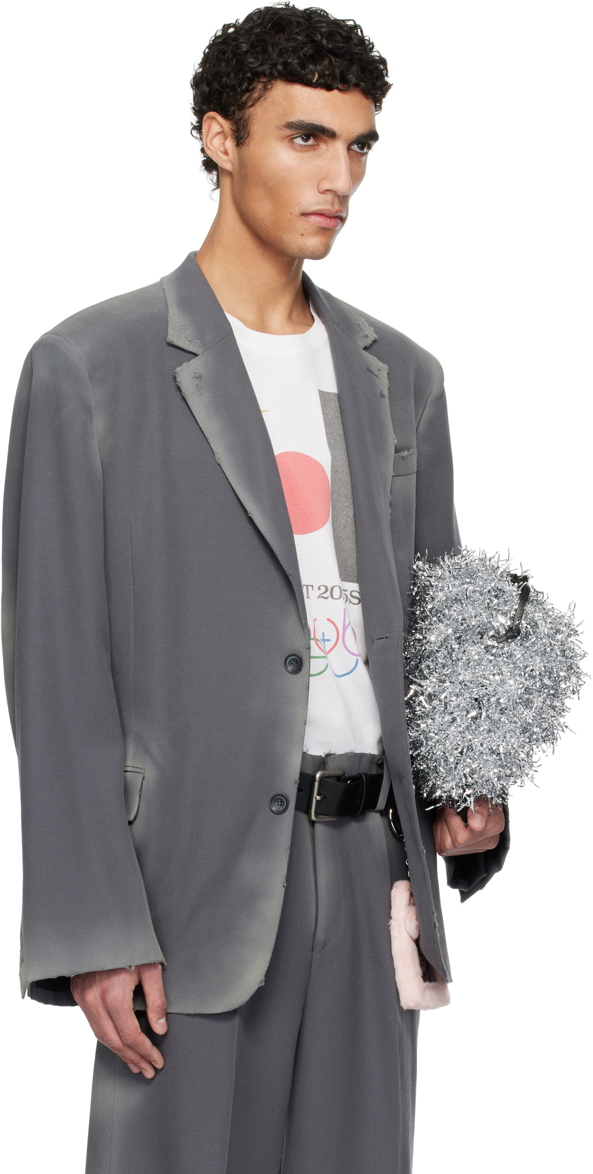 doublet Gray Dusty Tailored Blazer Doublet