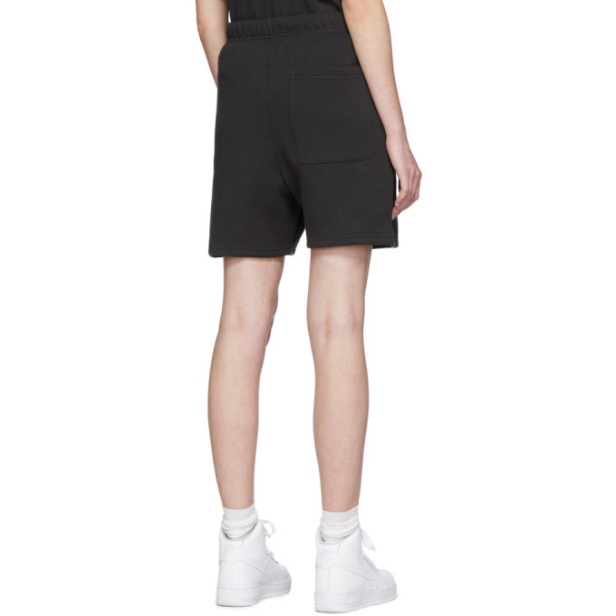 Essentials Black Reflective Shorts Essentials