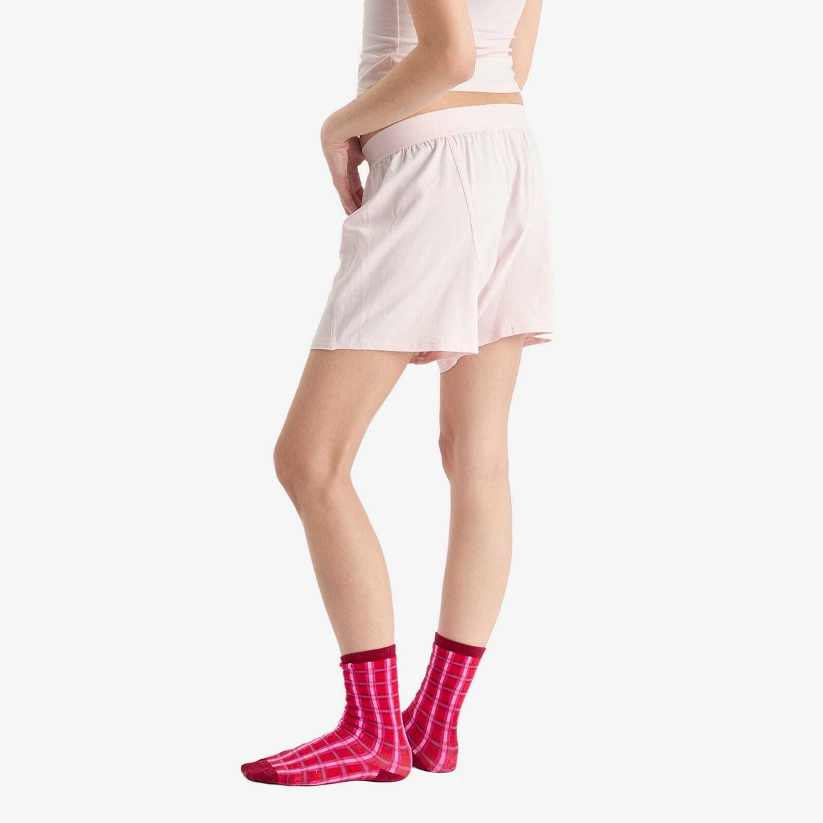 SKIMS Women's Boyfriend Loose Boxer in Barely Pink SKIMS