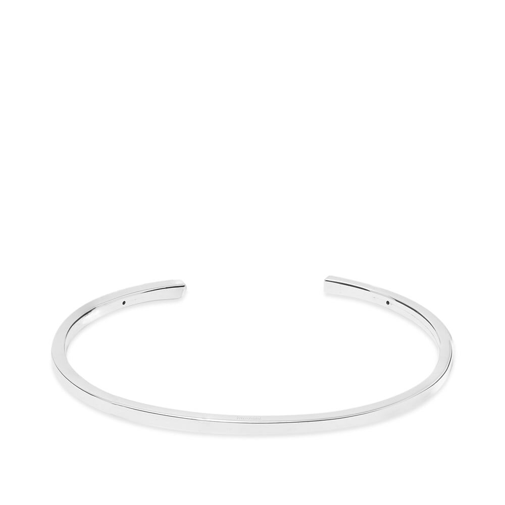 Miansai Men's 3mm Diamond Arbor Cuff in Black Miansai