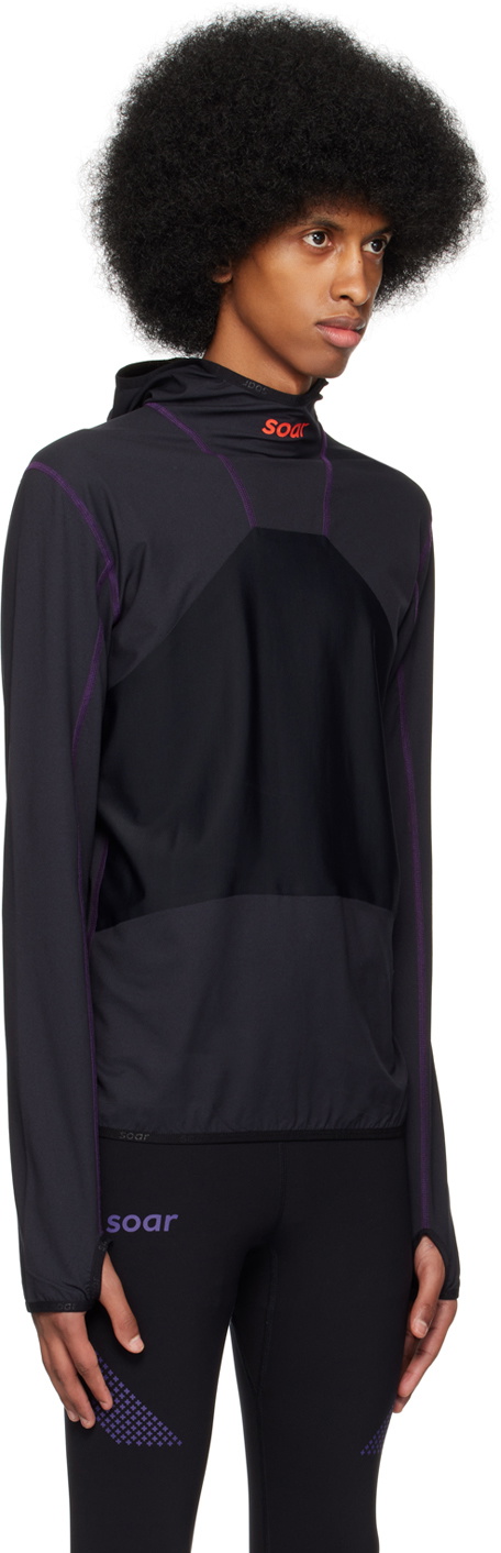 Soar Running Black Trail Jacket Soar Running