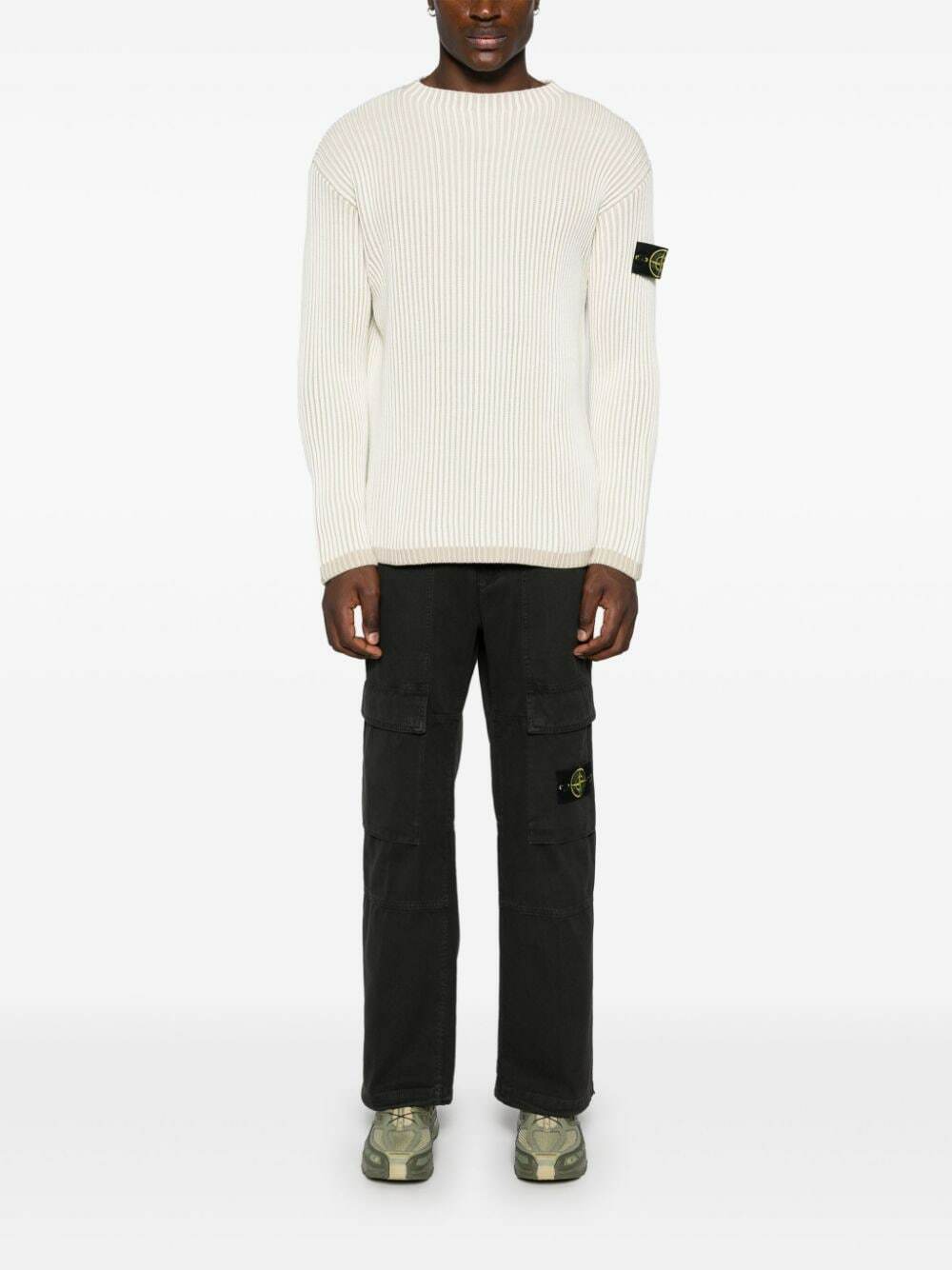 STONE ISLAND - Wool Crewneck Sweater Stone Island