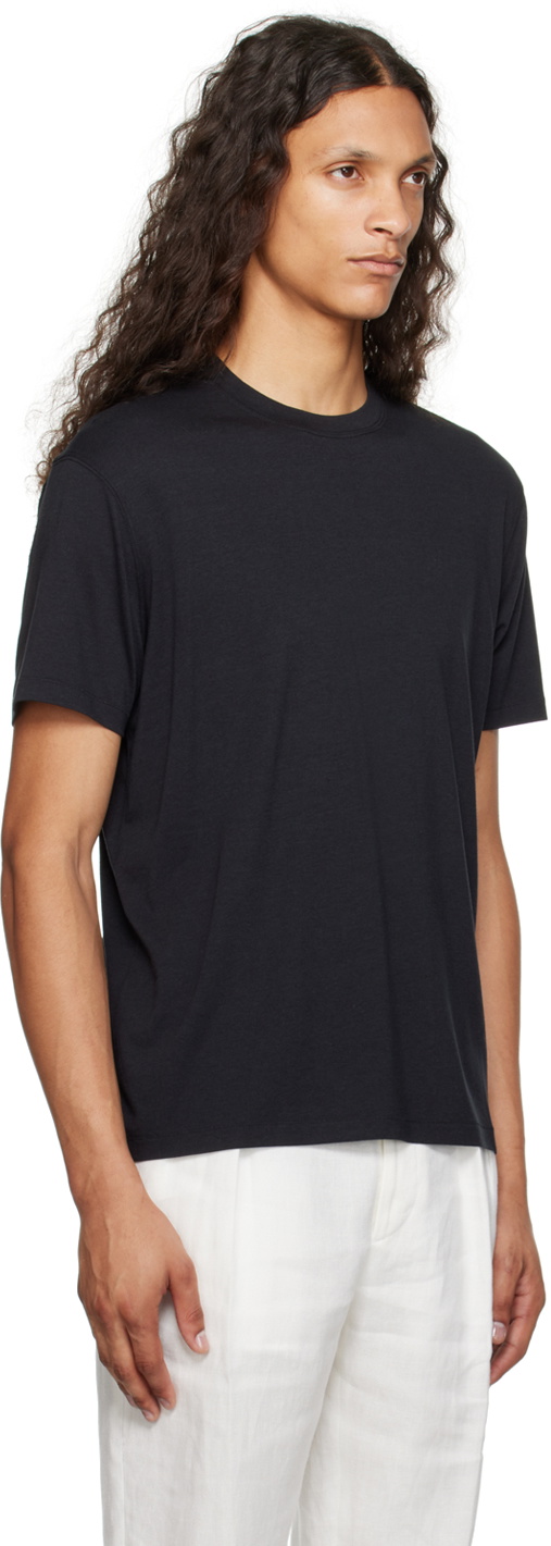 TOM FORD Black Crewneck T-Shirt TOM FORD