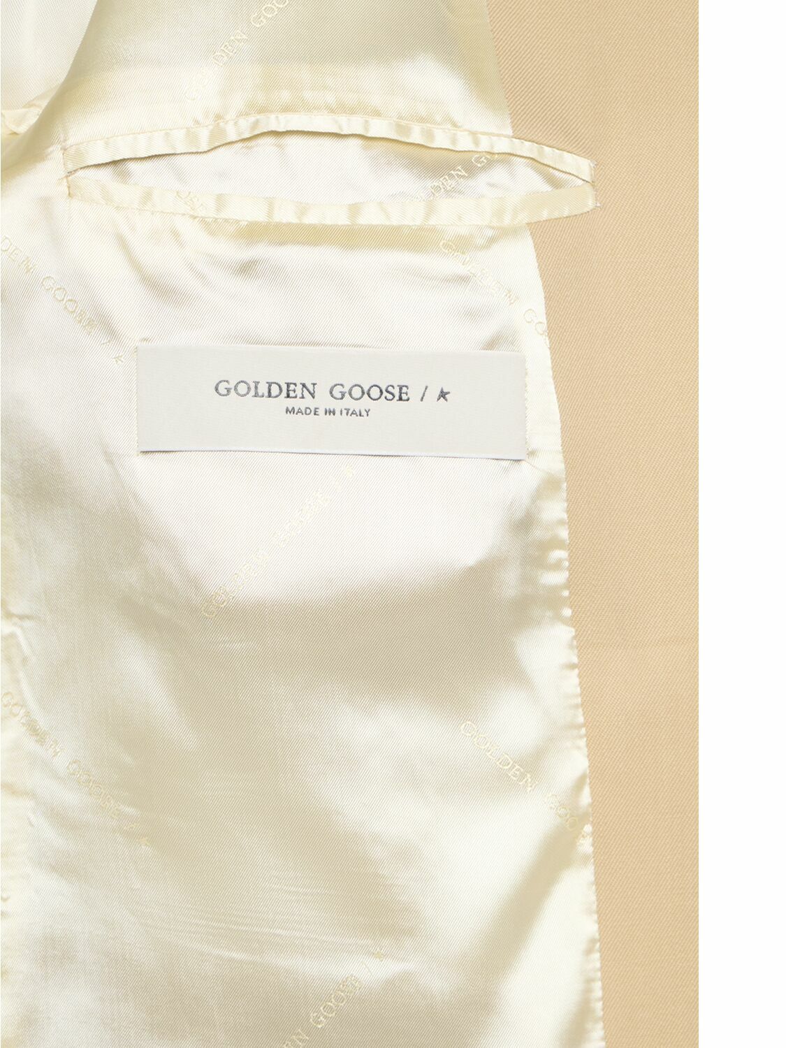 GOLDEN GOOSE Golden Wool Double Breasted Blazer Golden Goose Deluxe Brand