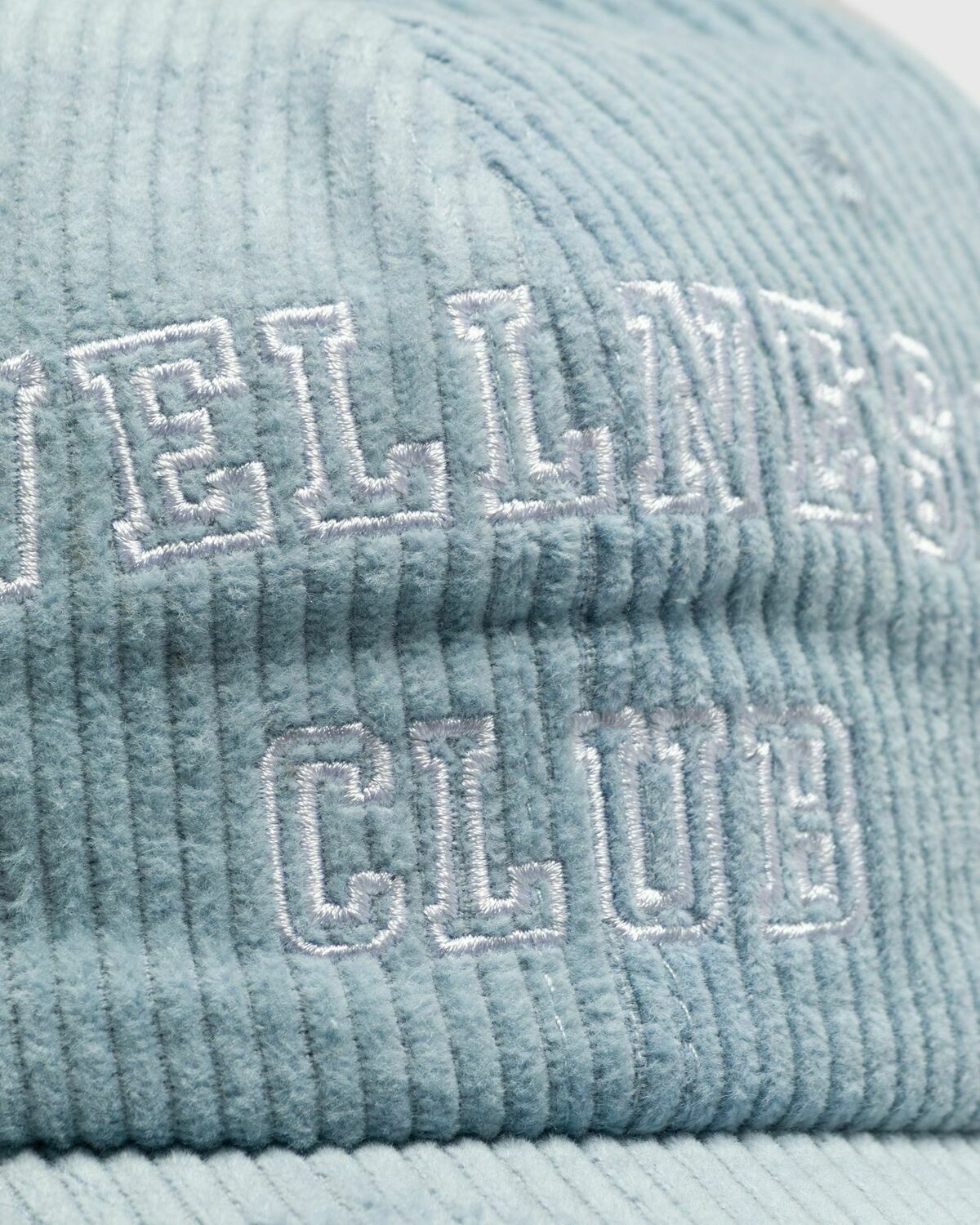 Sporty & Rich Wellness Club Corduroy Hat Blue Caps Sporty & Rich