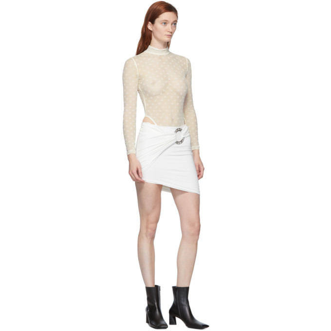 MISBHV White Hagen Ring Skirt MISBHV