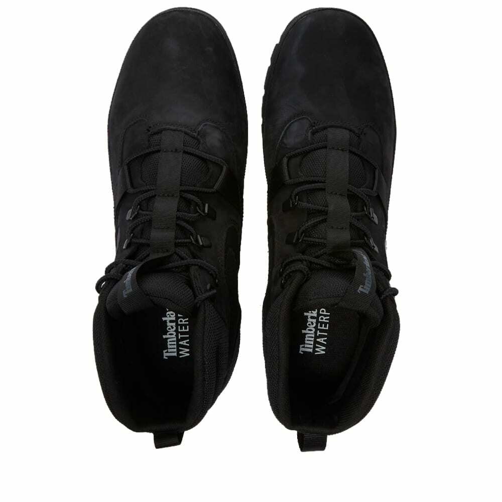 Timberland Men's Euro Hiker in Black Nubuck Timberland